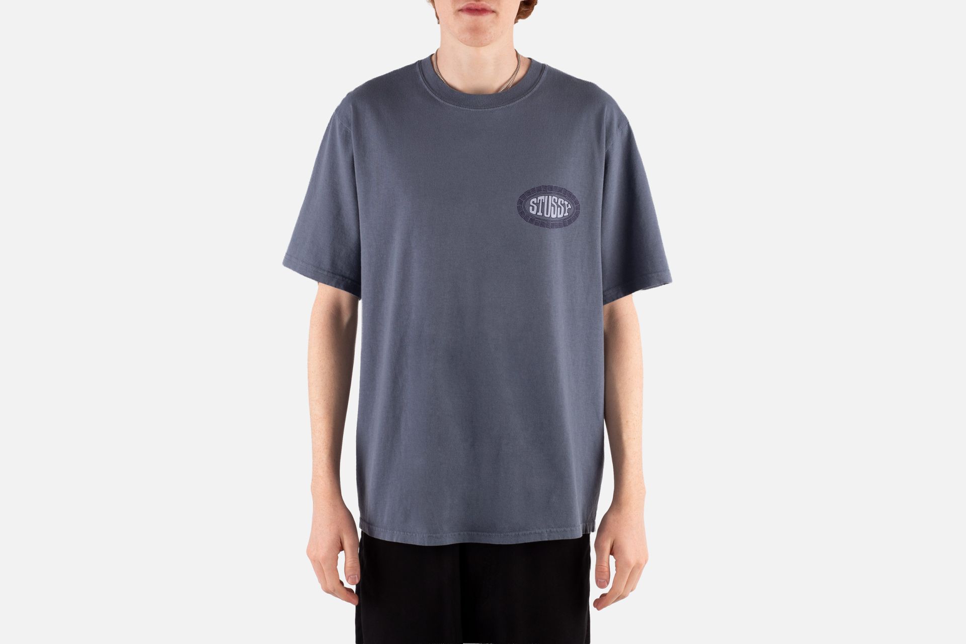 Tile Oval Pig. Dyed Tee