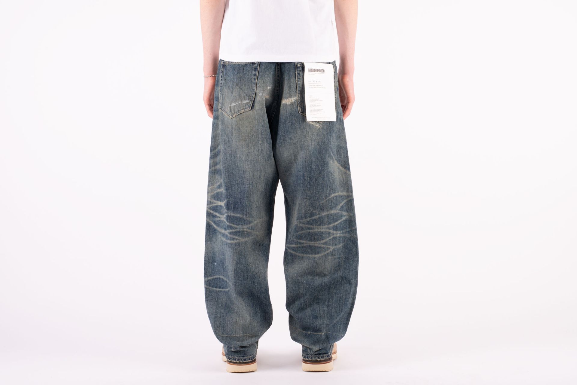 NEIGHBORHOOD SAVAGE DENIM DP WIDE PANTS NEIGHBORHOOD SAVAGE DENIM DP WIDE PANTS